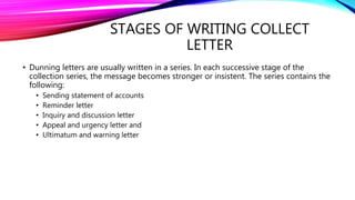 Collection request letter | PPTX
