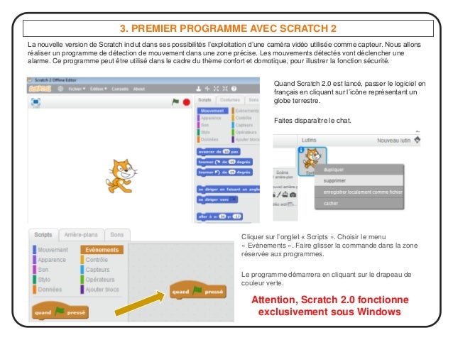 Petit guide des possibilités d'utilisation du logiciel scratch en tec…