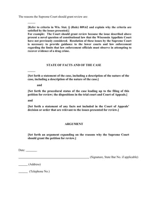 Petitionforreview | DOC | Law