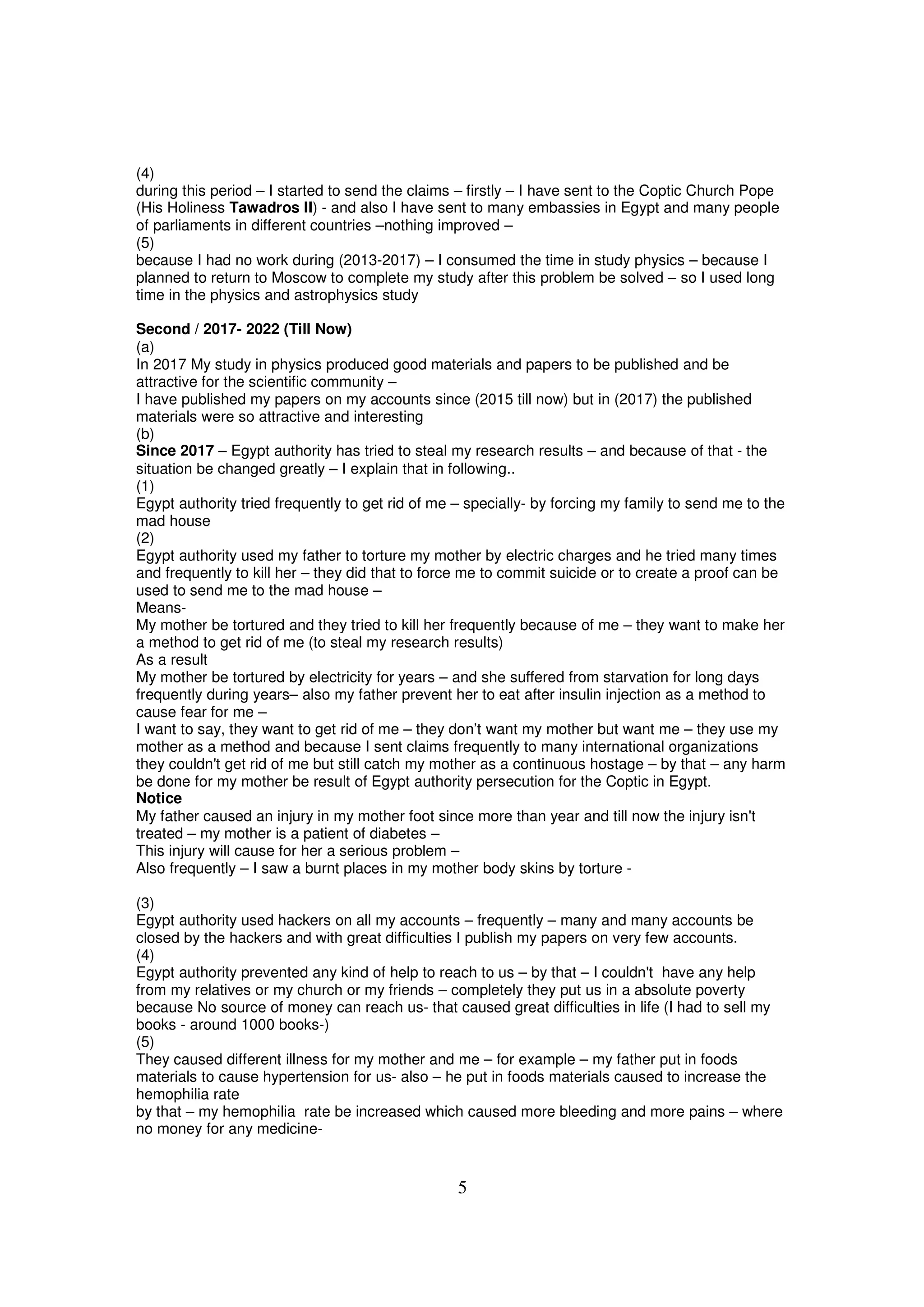 Petition (with signature) (Egypt Persecution Against The Coptic).pdf