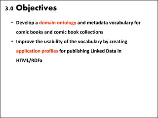 Thesis Defense: Building a Semantic Web of Comic Book Metadata | PPTX