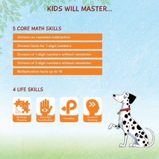 Division Board Game - Pet Me. 4 times more math practice | PDF