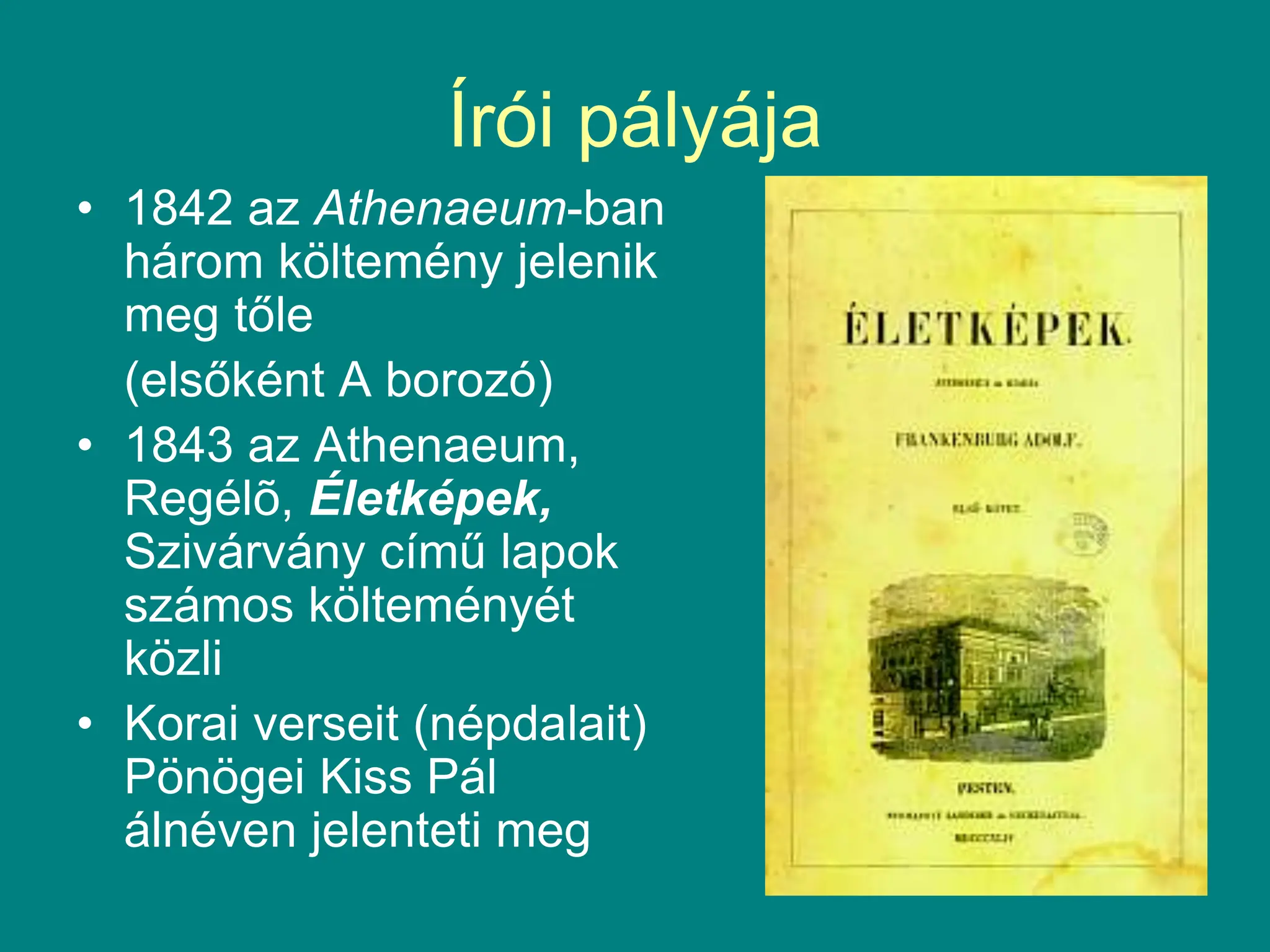 Petofi_sandor.ppttananyaga tanaroknak isk. | PPT