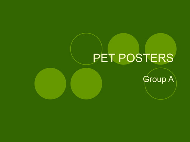 Pet posters | PPT