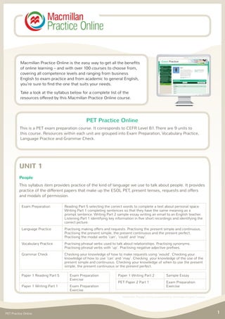 Pet practice online | PDF