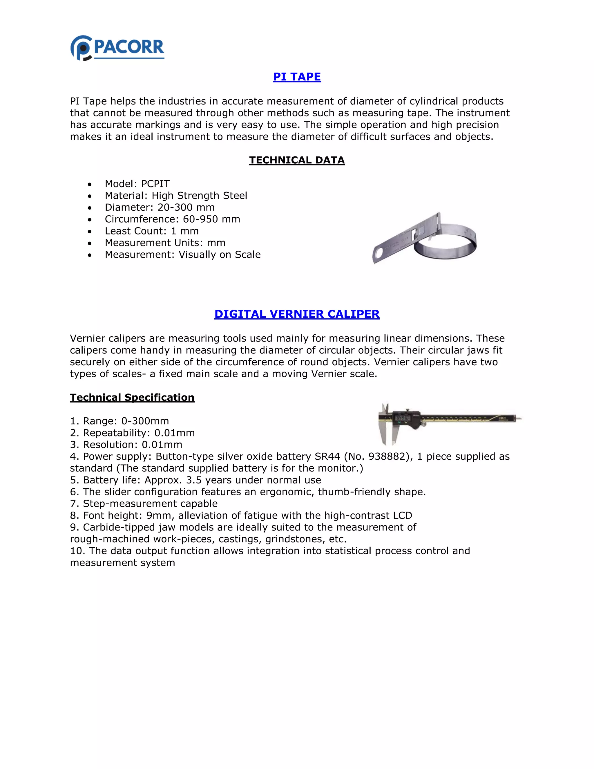 Pet & Preform Testing Instruments | PDF