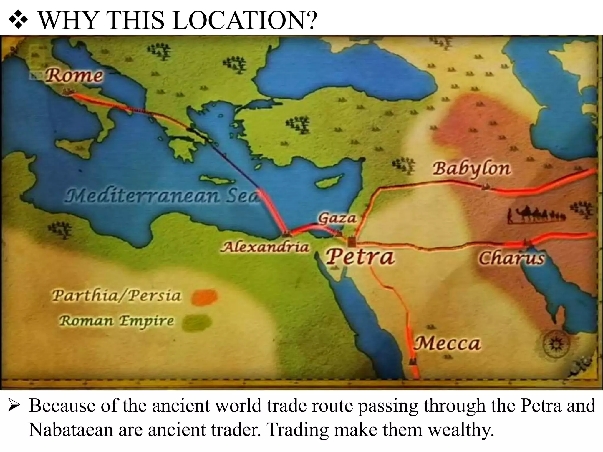 Petra human settlement | PPTX