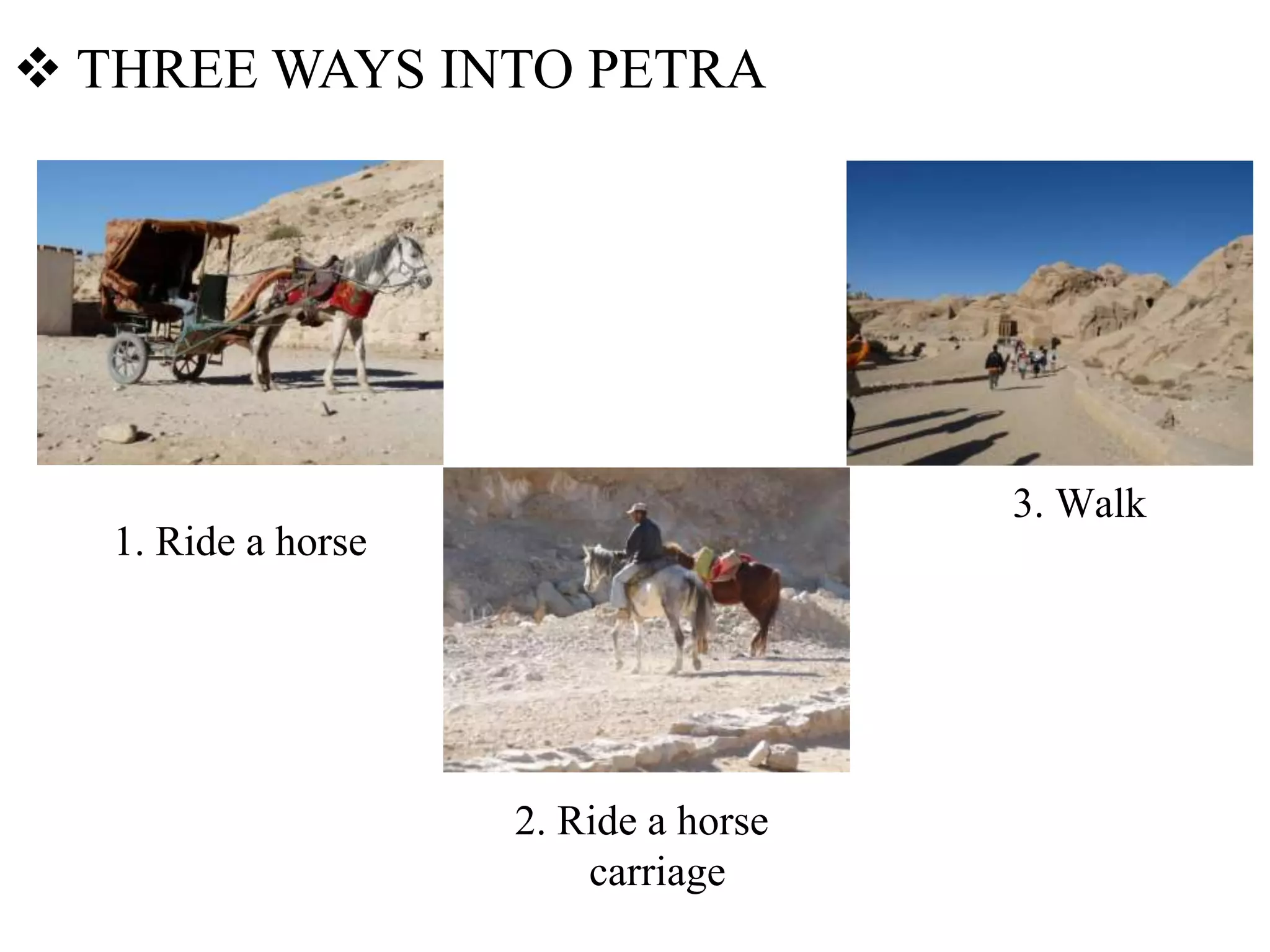 Petra human settlement | PPTX