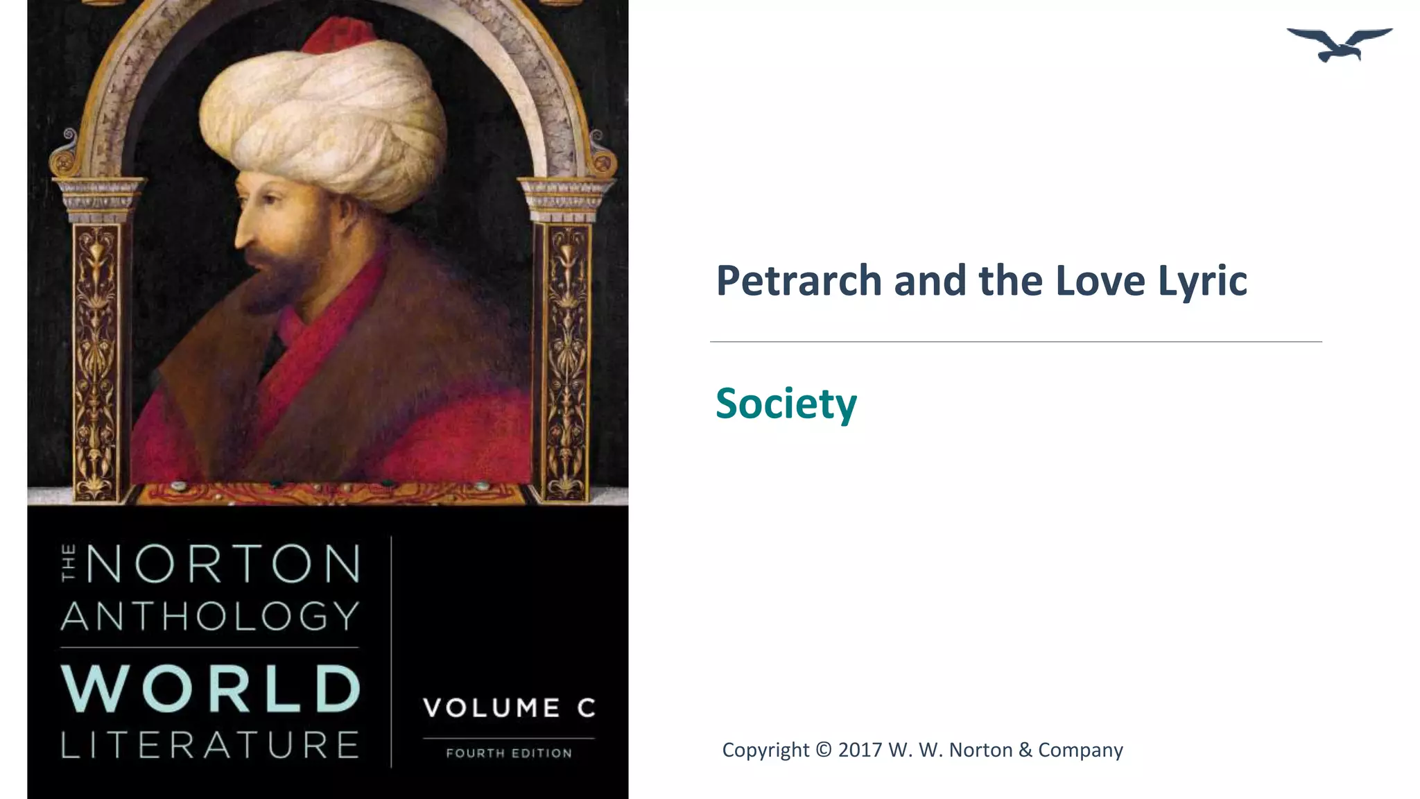 Petrarch and the Love Lyric | PPTX