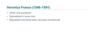 Petrarch and the Love Lyric | PPTX