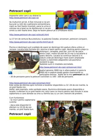 Petreceri copii | PDF
