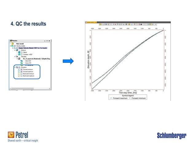 Petrel - Build the new Simple Velocity Model from a Stacking Velocity ...