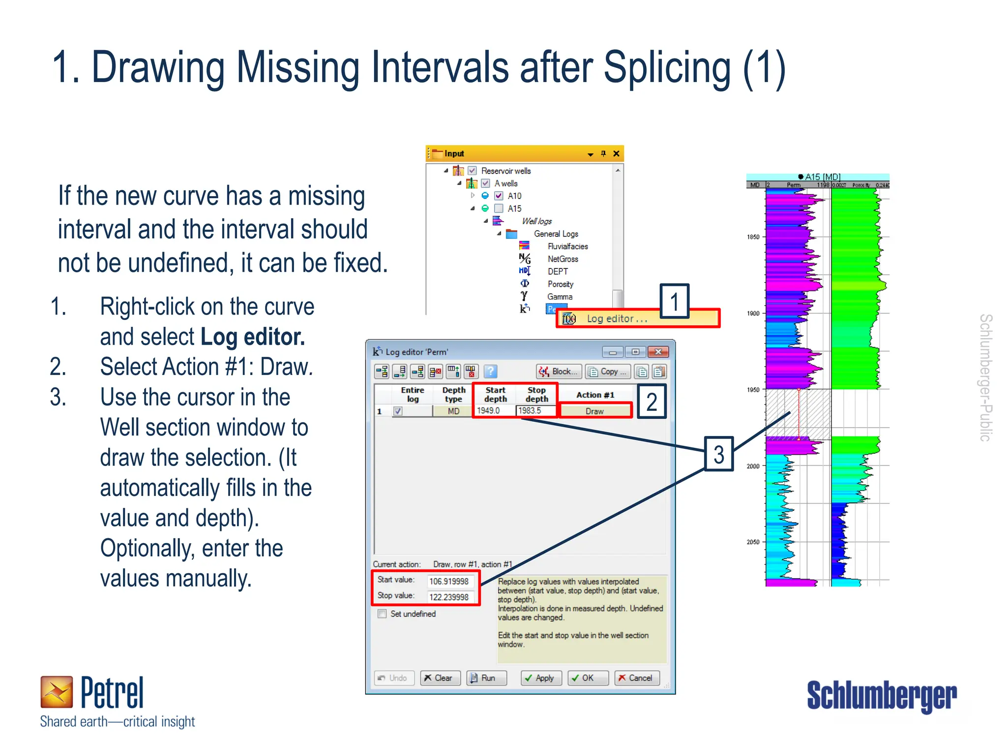 Petrel - Splicing Log on Certain Depth.pdf
