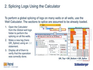 Petrel - Splicing Log on Certain Depth.pdf