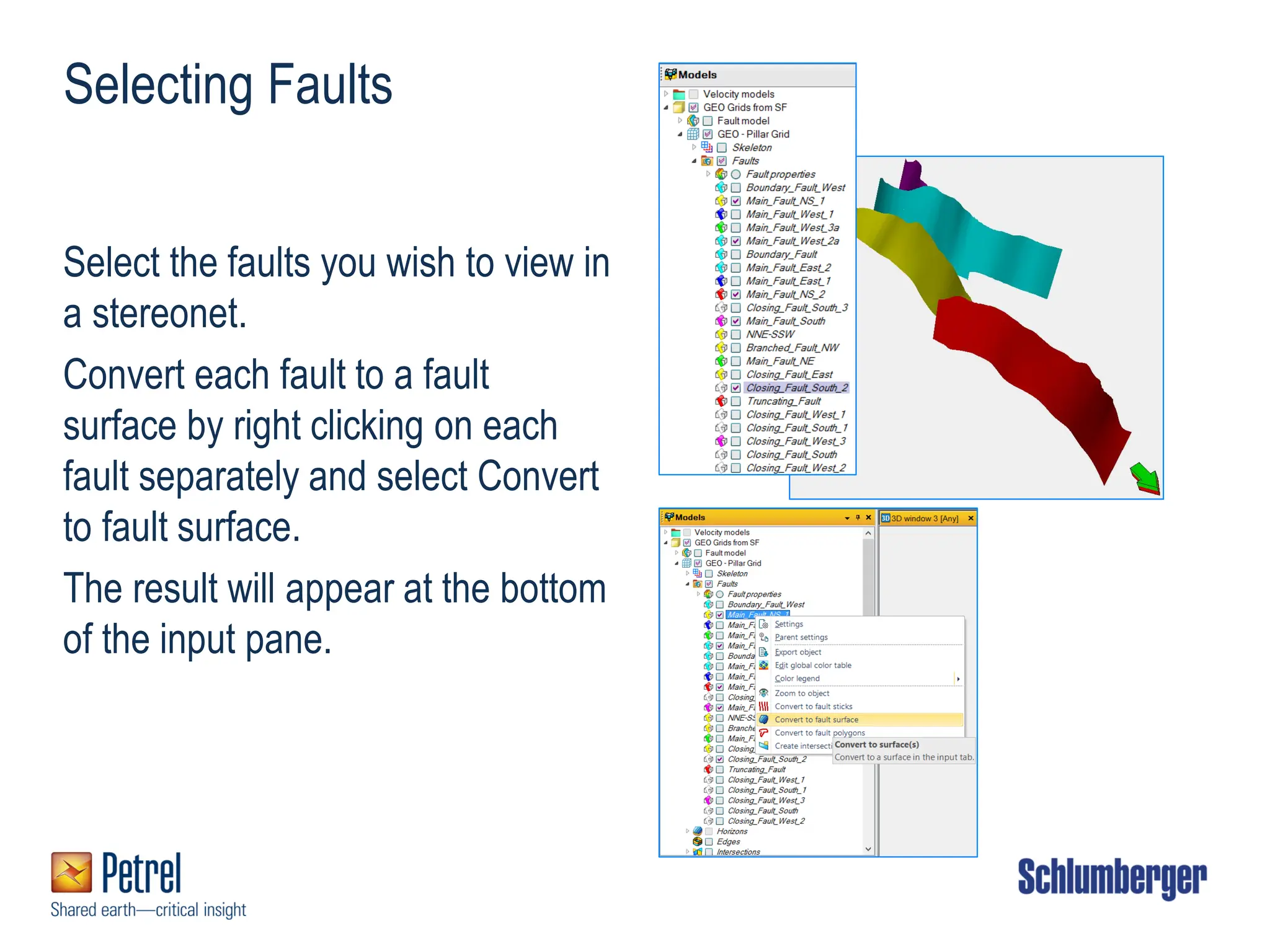 Petrel - Visualizing Modelled Faults in a Stereonet.pdf