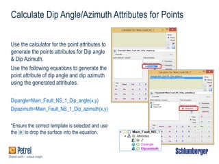 Petrel - Visualizing Modelled Faults in a Stereonet.pdf