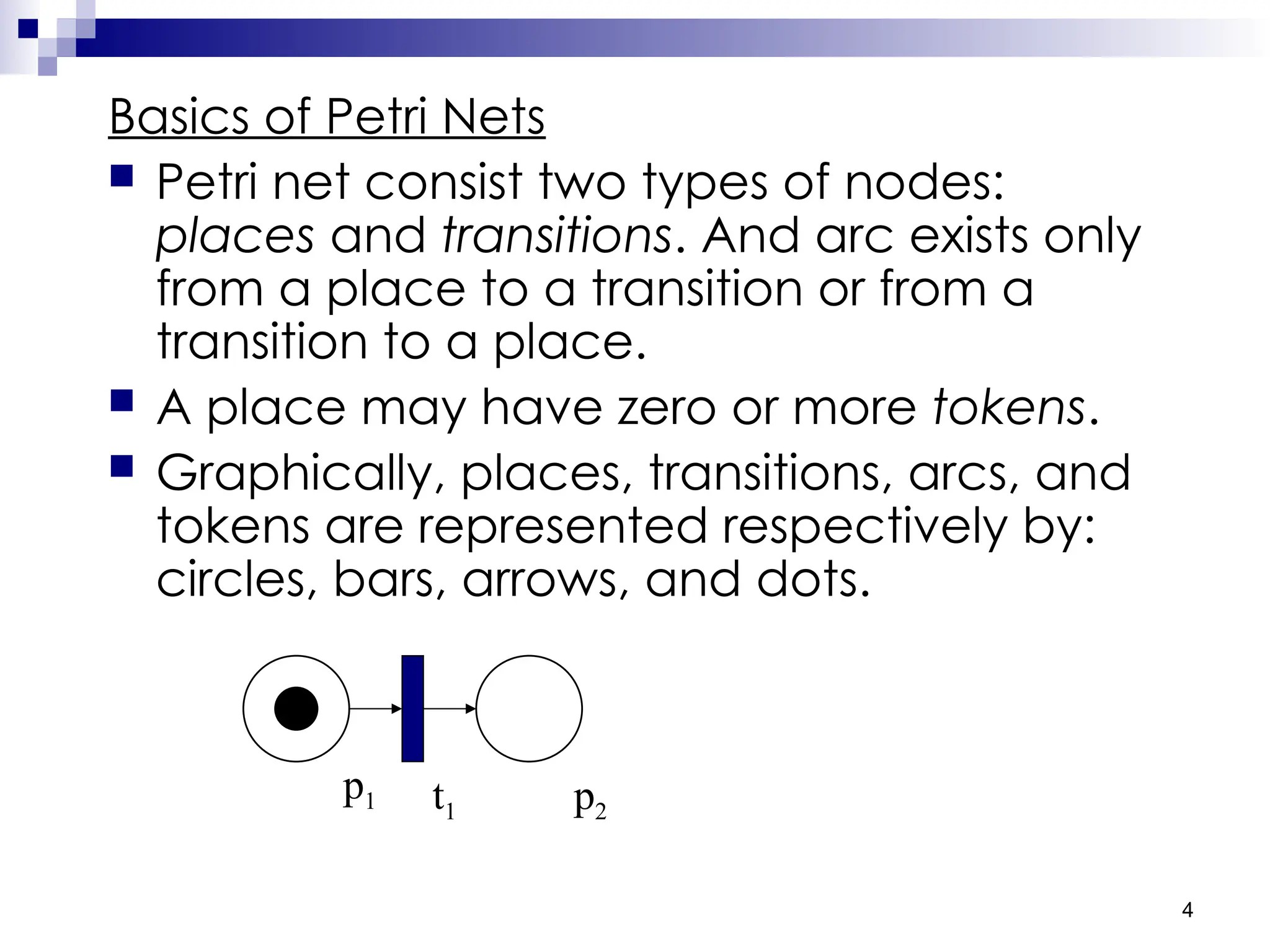petri-nets: definition and its application | PPT
