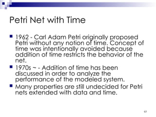 petri-nets: definition and its application | PPT