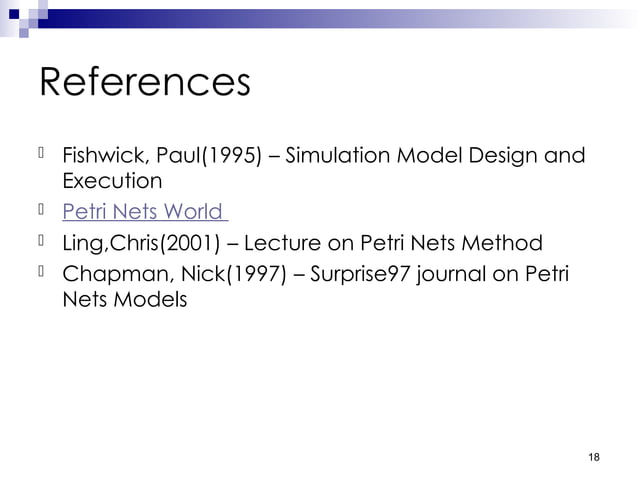 petri-nets: definition and its application | PPT | Technology & Computing