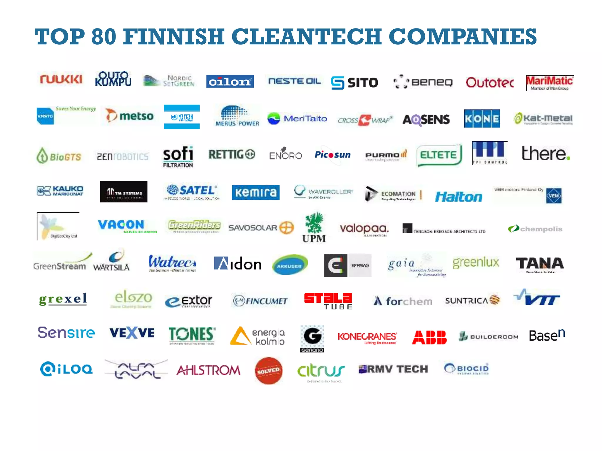 Finnish Cleantech, Petri Lintumäki, Cleantech Finland | PPTX