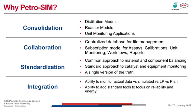 Petro-SIM presentation | PDF | Computing | Technology & Computing