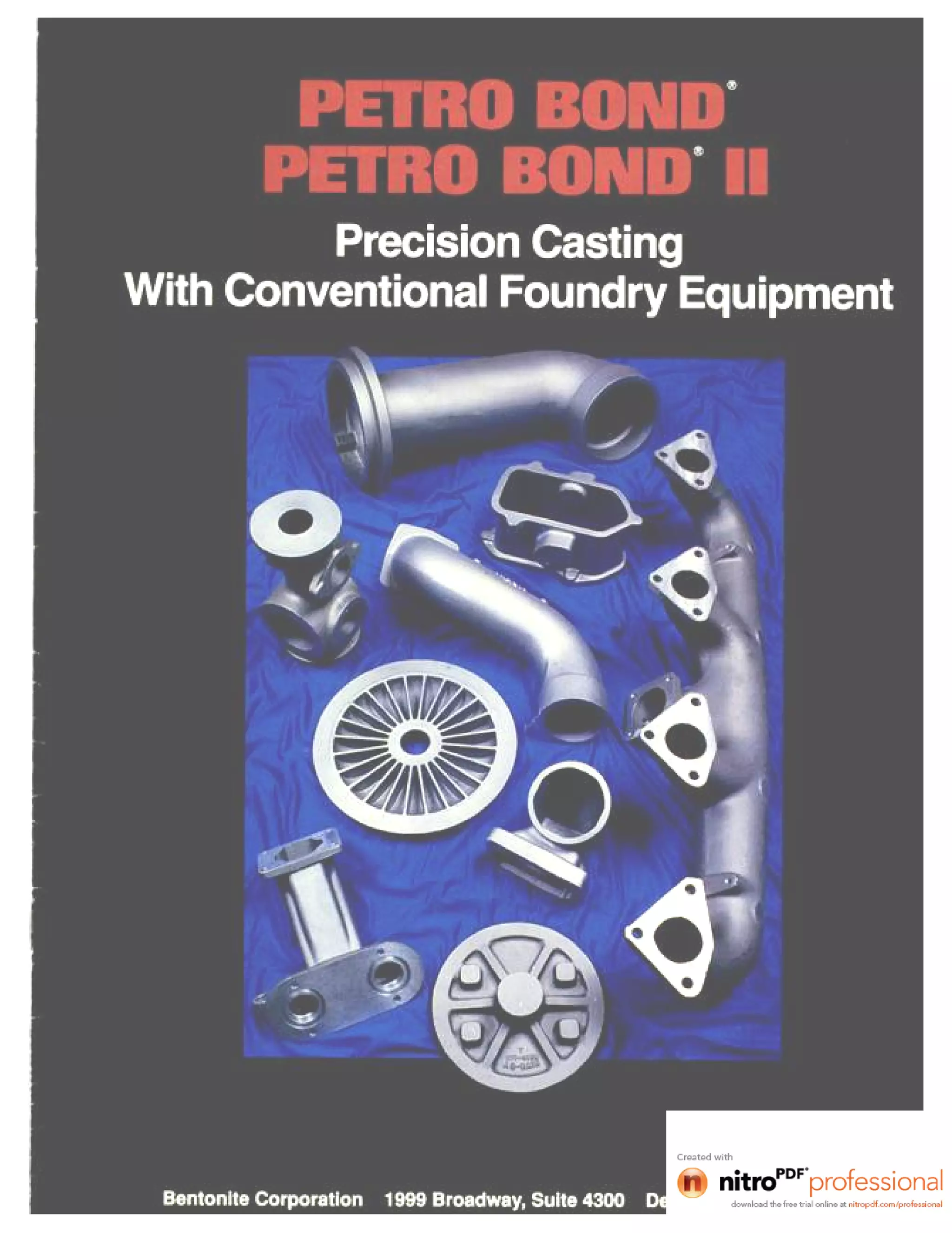 Petro Bond Foundry Sand Brochure | PDF
