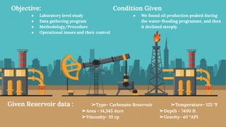 Petroleum Engineering Case Study - Enhanced Oil Recovery | PPT