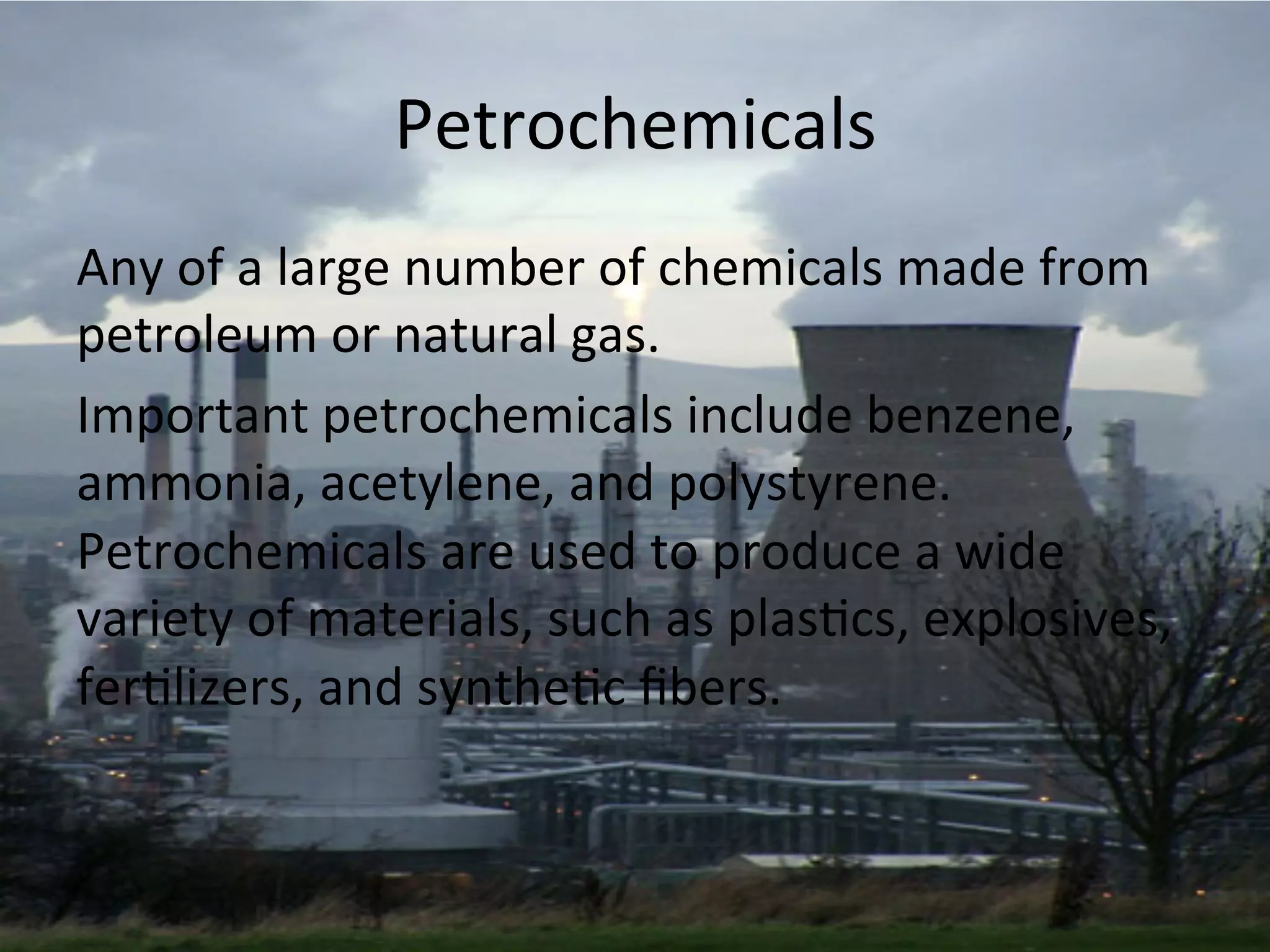 Petrochemicals | PDF