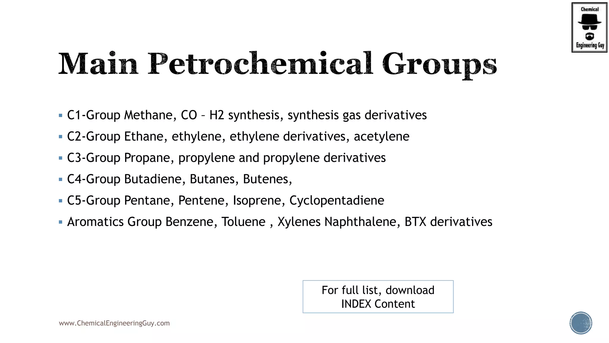 Petrochemicals an Overview (1 of 3) | PPTX