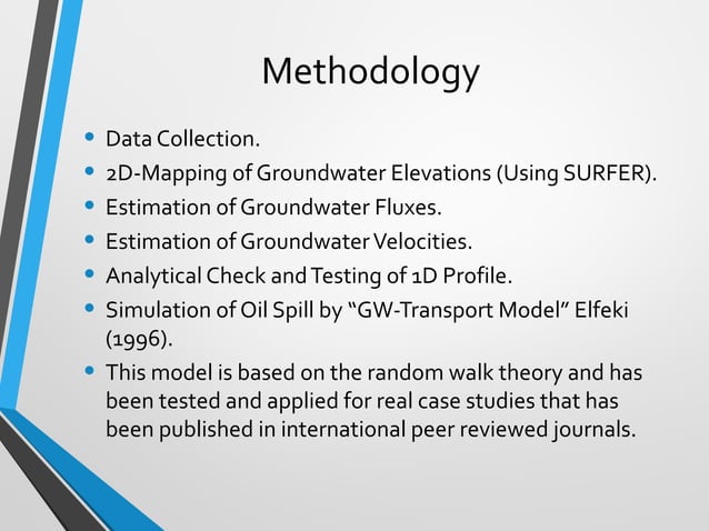 Oil Spill Simulation near The Red Sea Coast using The Random Walk ...