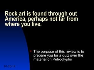Petroglyphs (art) | PPT