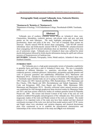 Petrography study | PDF