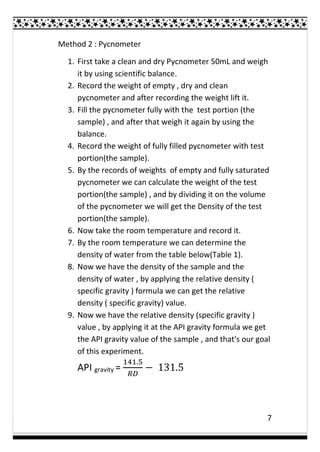 Petroleum Properties - Density and relative density | PDF
