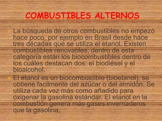 Petroleo, deribados y sustitutos | PPTX