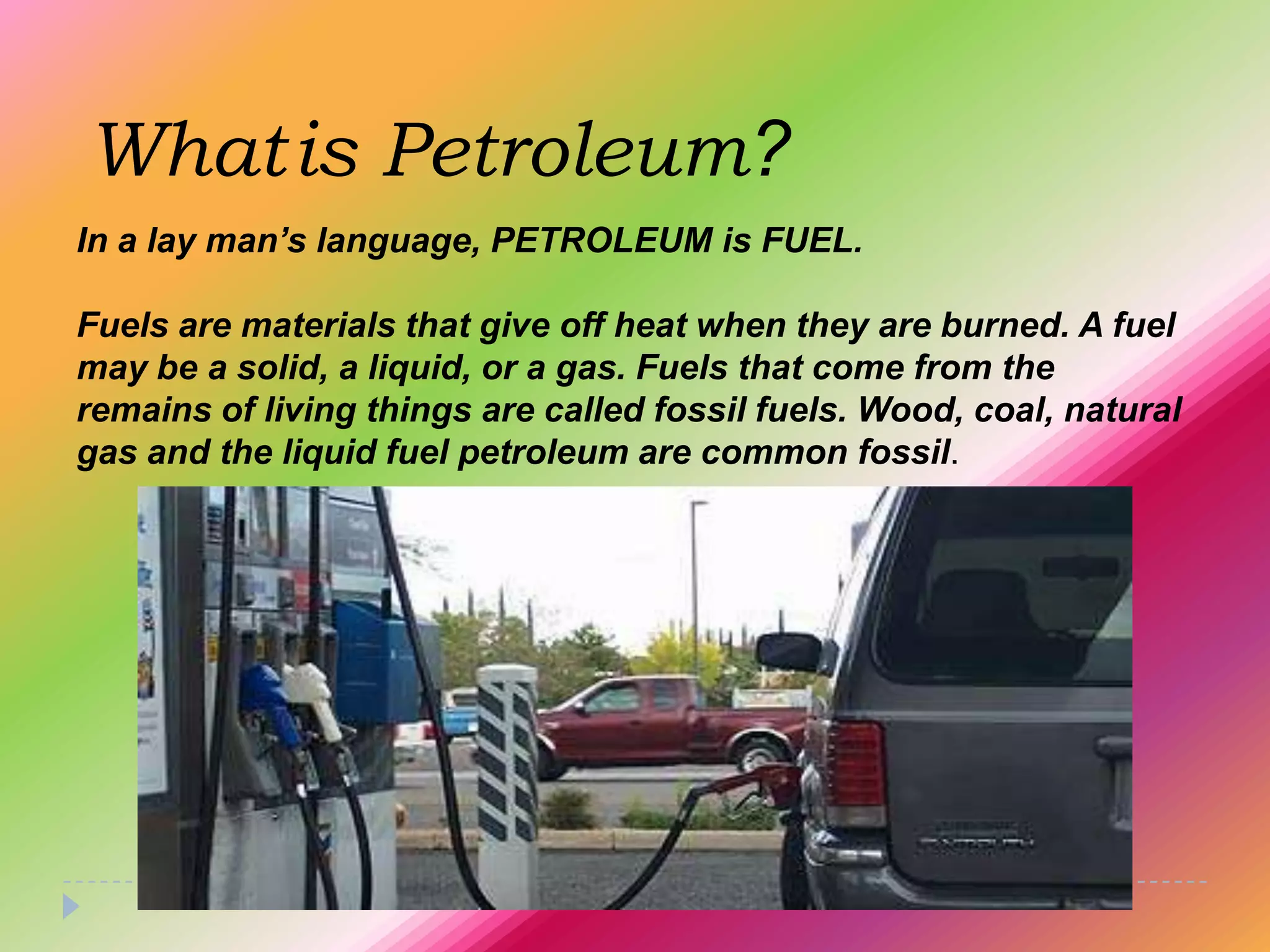Petroleum | PPTX