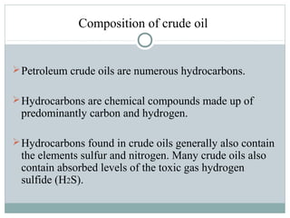 petroleum refinery and its product | PPT