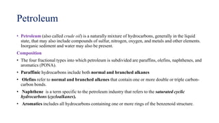 Petroleum products | PPTX