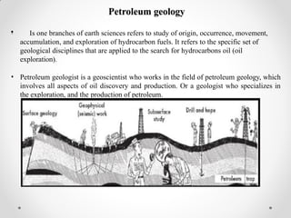 Petroleum Geology and System Analysis Lecture | PPTX