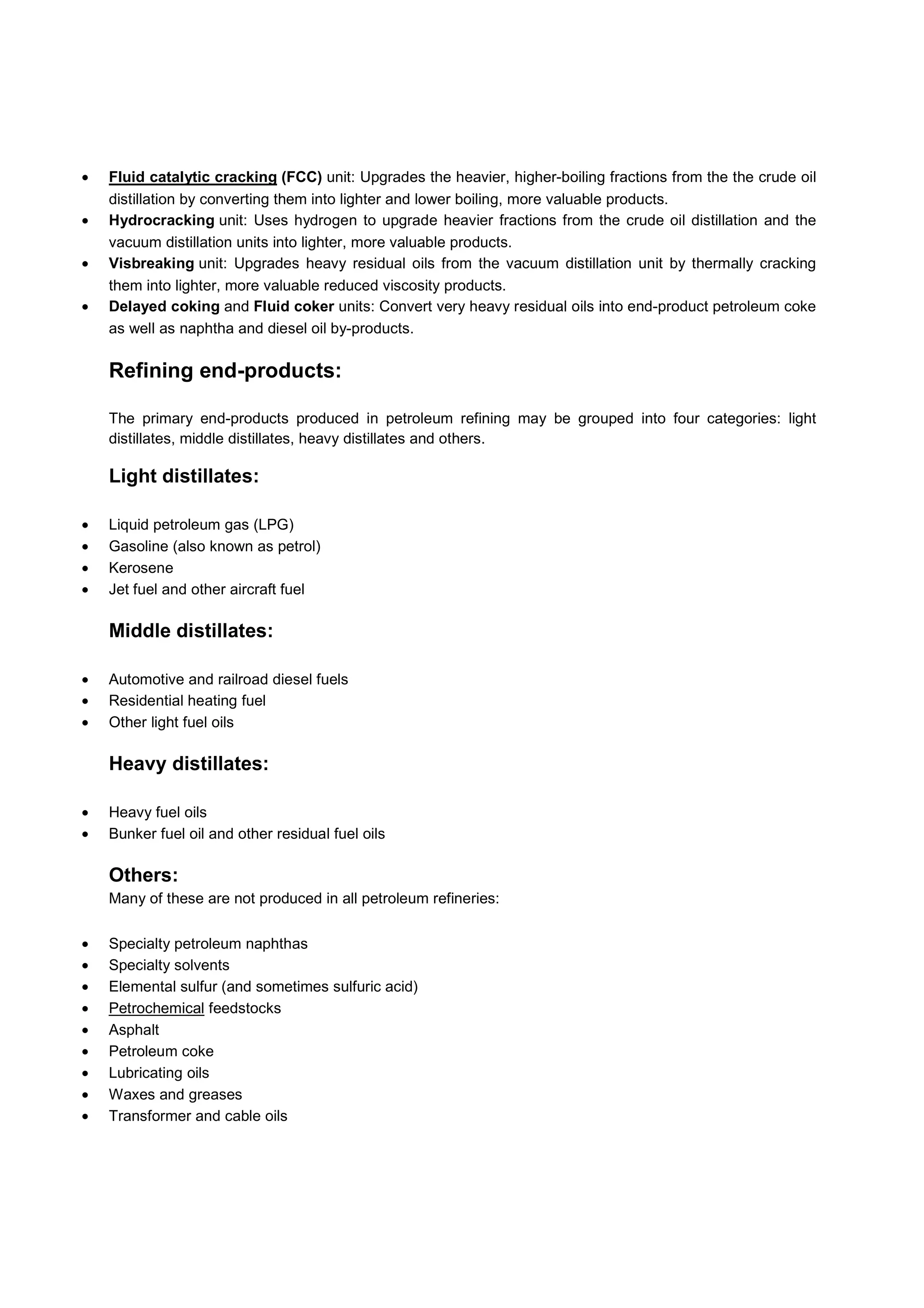 Petroleum refining-processes | PDF