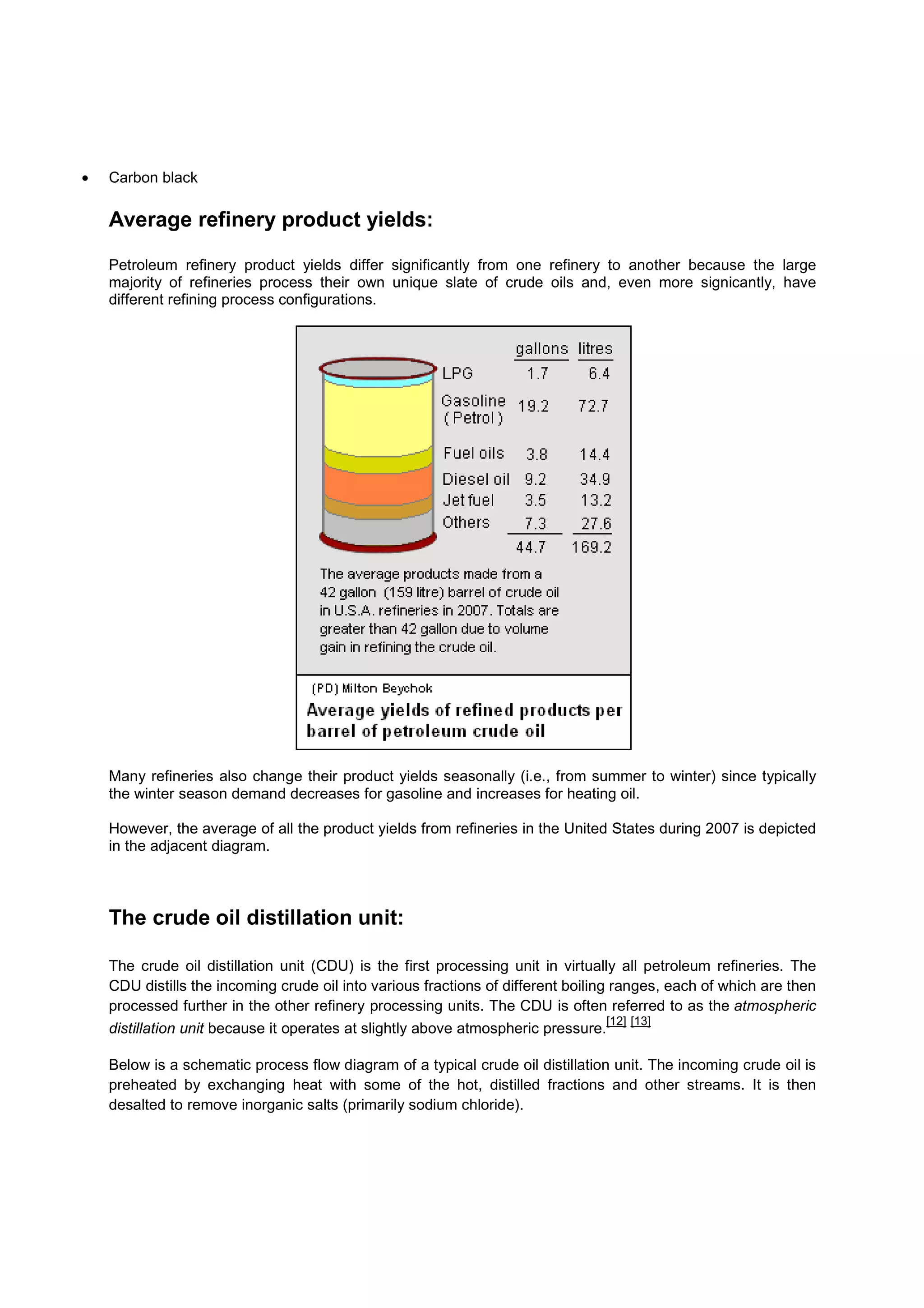 Petroleum refining-processes | PDF
