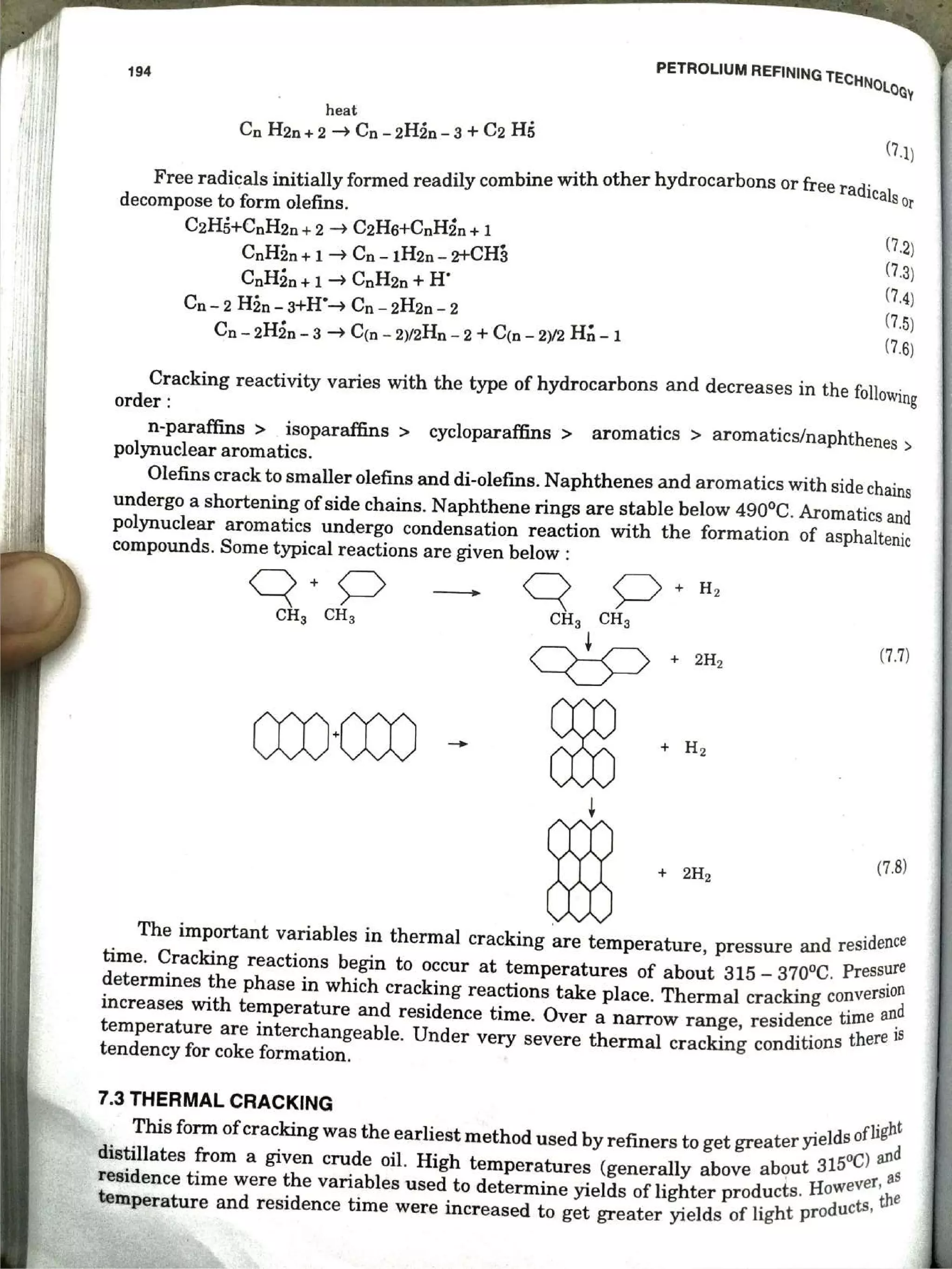 Petroleum refining-technology-dr-ram-prasad-chapter 6 to 8 | PDF