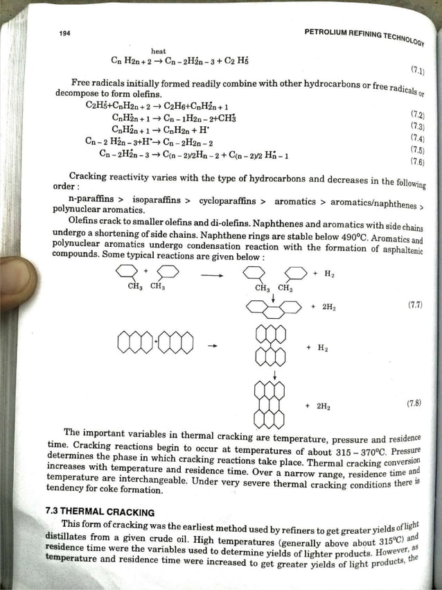 Petroleum refining-technology-dr-ram-prasad-chapter 6 to 8 | PDF ...