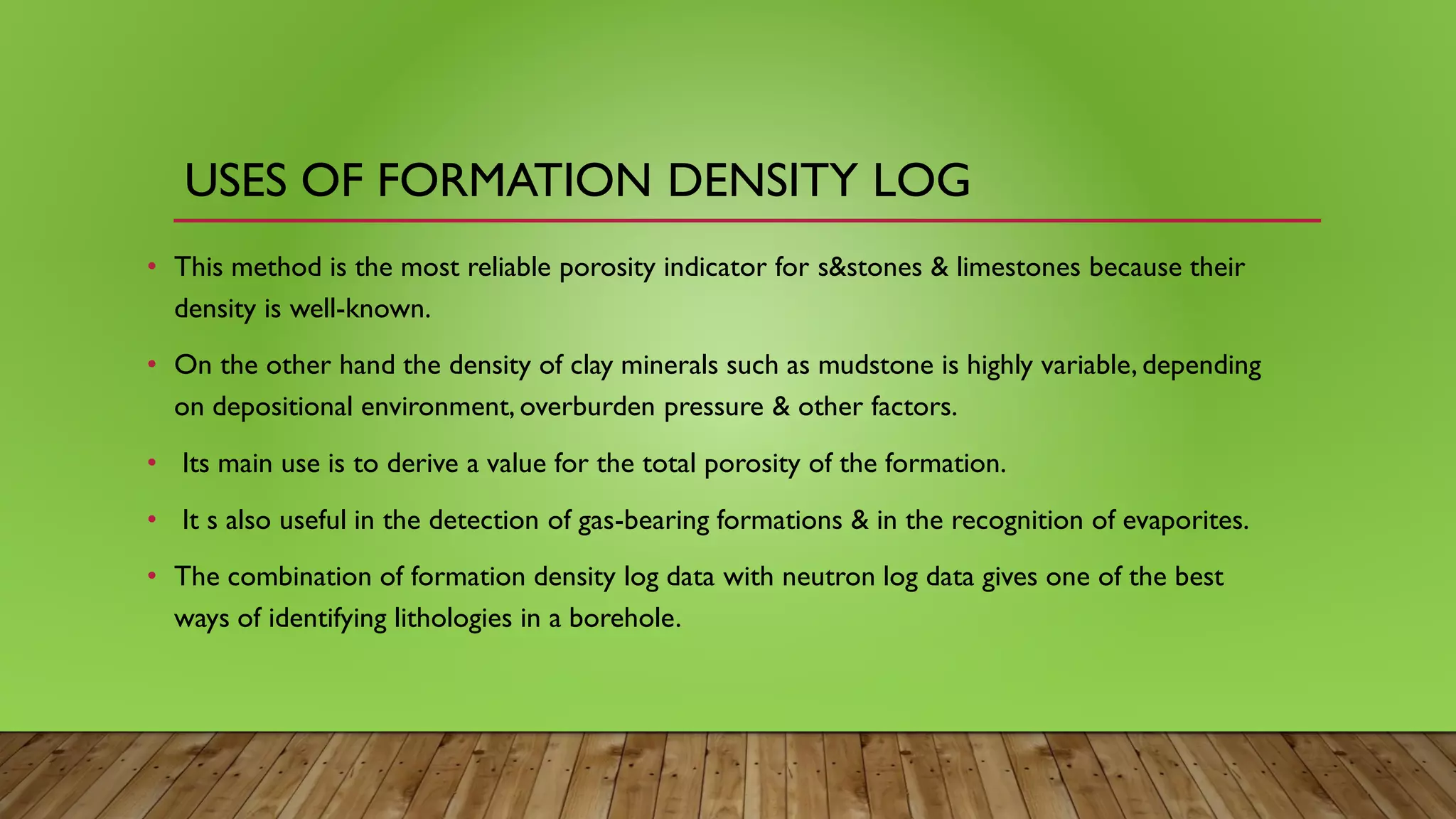 Density Log | PDF