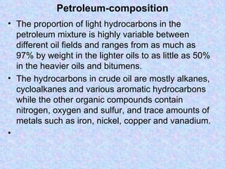 Petroleum and natural gas | PPT