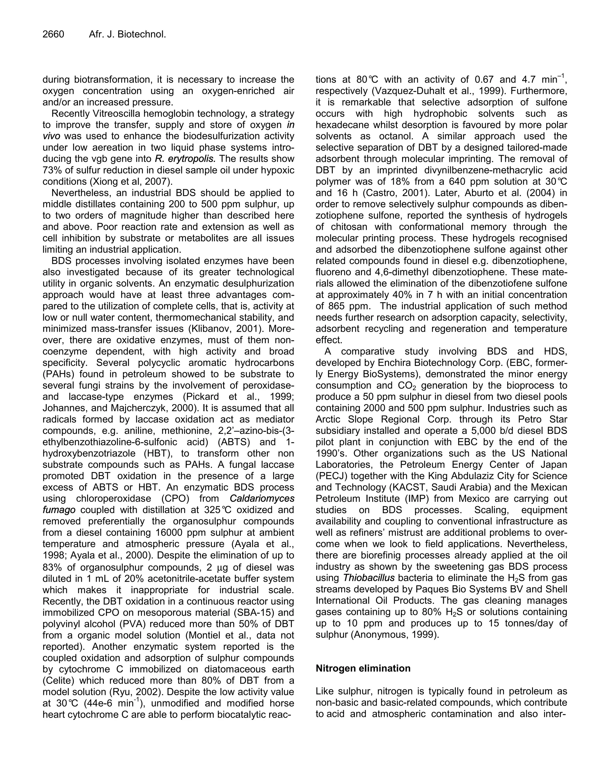 Petroleum biotechnology technology trends for the future | PDF