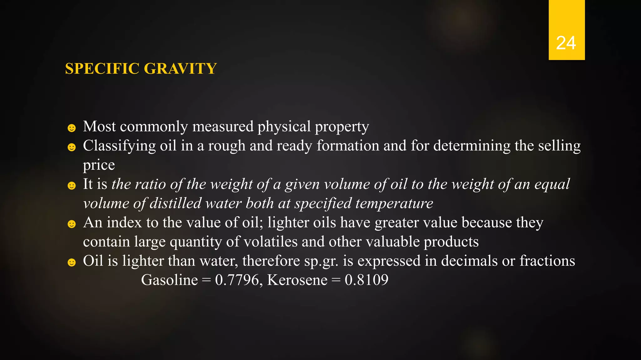 Petroleum classification physical properties | PPTX
