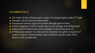 Petroleum classification physical properties | PPTX