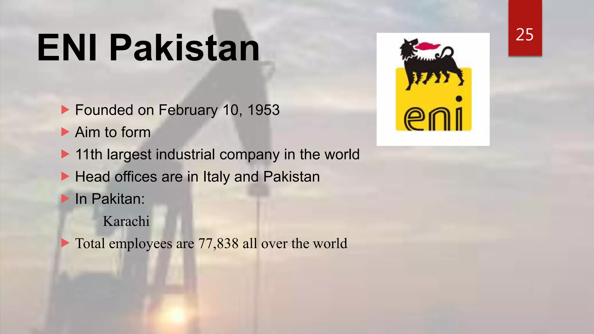 Petroleum companies of pakistan | PPTX