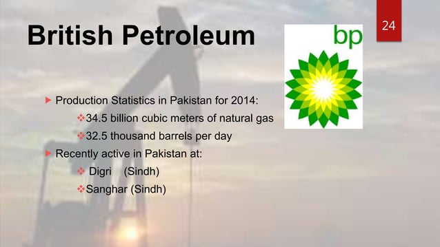 Petroleum companies of pakistan | PPTX