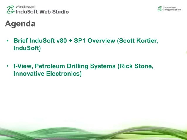 Petroleum Drilling Systems with Innovative Electronics and InduSoft Web Studio | PPT